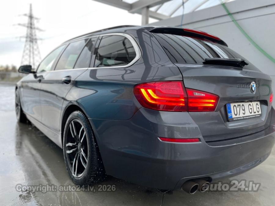 Pelēks BMW 5 Series 2015 Mardu, ar dzinēja tilpumu 2.00 L un nobraukumu 235 tūkst. km par 10490 €, foto 3 vietnē AUTOMOTO.COM.LV