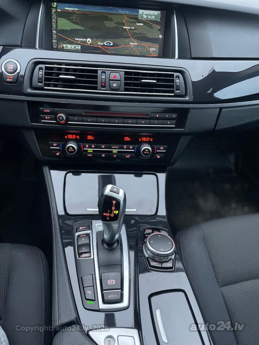 Pelēks BMW 5 Series 2015 Mardu, ar dzinēja tilpumu 2.00 L un nobraukumu 235 tūkst. km par 10490 €, foto 12 vietnē AUTOMOTO.COM.LV