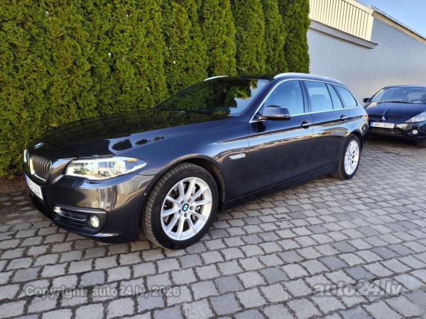 Pelēks BMW 5 Series 2015 Paide, ar dzinēja tilpumu 3.00 L un nobraukumu 318 tūkst. km par 12990 €, foto 1 vietnē AUTOMOTO.COM.LV