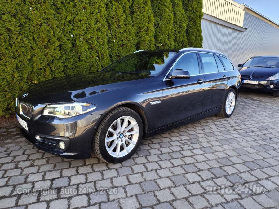 Grey BMW 5 Series 2015 in Paide, with an engine capacity of 3.00 L and mileage of 318 thousand km for 12990 €, photo 1 on AUTOMOTO.COM.LV