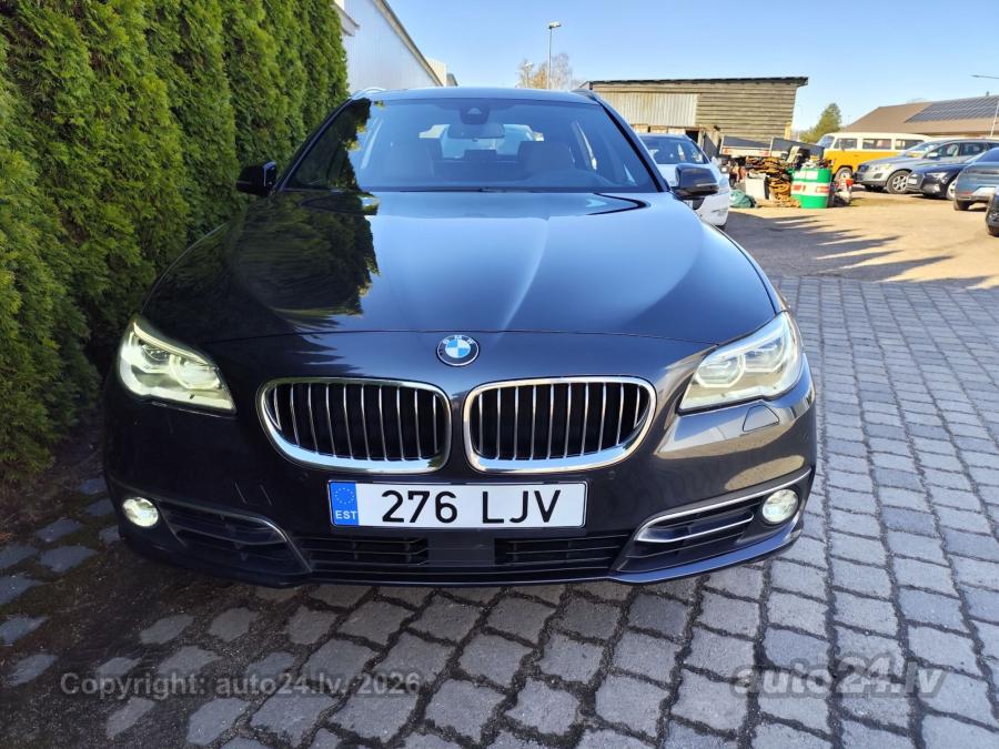 Grey BMW 5 Series 2015 in Paide, with an engine capacity of 3.00 L and mileage of 318 thousand km for 12990 €, photo 3 on AUTOMOTO.COM.LV