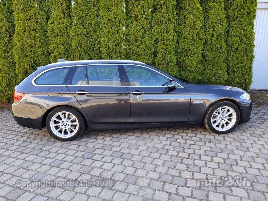 Grey BMW 5 Series 2015 in Paide, with an engine capacity of 3.00 L and mileage of 318 thousand km for 12990 €, photo 8 on AUTOMOTO.COM.LV