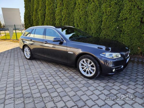 Pelēks BMW 5 Series 2015 Paide, ar dzinēja tilpumu 3.00 L un nobraukumu 318 tūkst. km par 12990 €, foto 8 vietnē AUTOMOTO.COM.LV