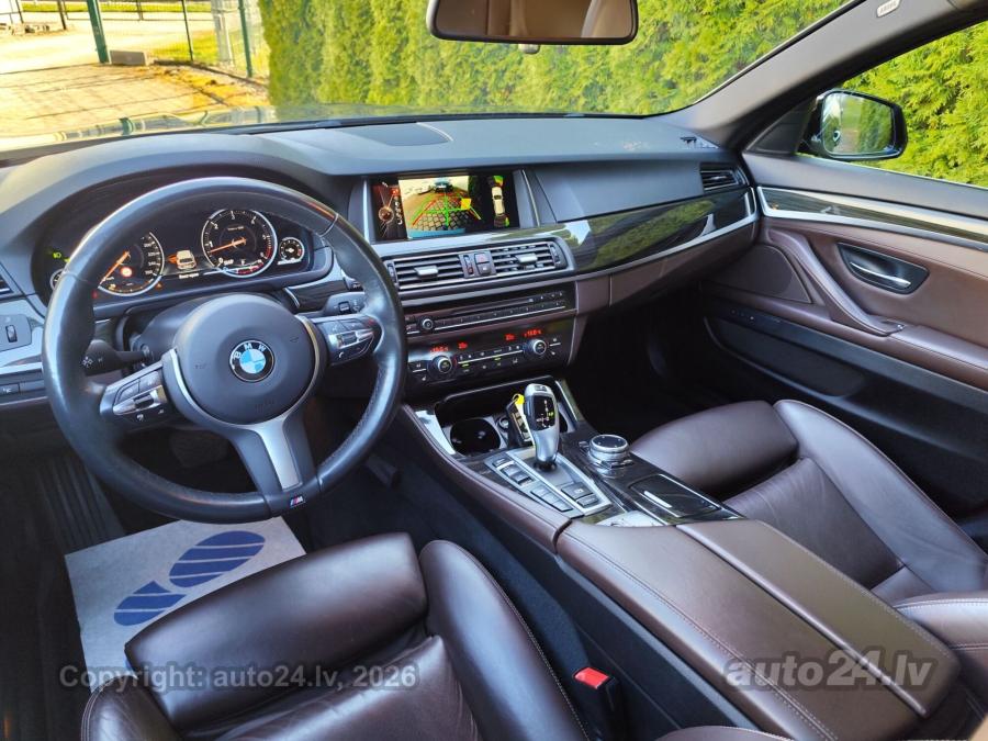 Grey BMW 5 Series 2015 in Paide, with an engine capacity of 3.00 L and mileage of 318 thousand km for 12990 €, photo 17 on AUTOMOTO.COM.LV