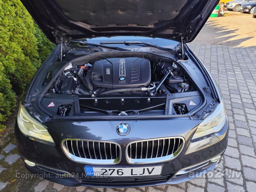 Grey BMW 5 Series 2015 in Paide, with an engine capacity of 3.00 L and mileage of 318 thousand km for 12990 €, photo 22 on AUTOMOTO.COM.LV