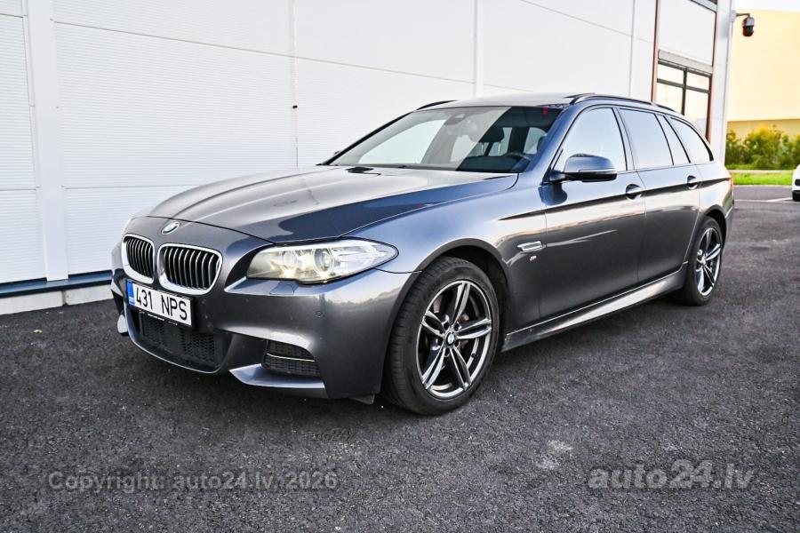 Pelēks BMW 5 Series 2015 Tallina, ar dzinēja tilpumu 3.00 L un nobraukumu 304 tūkst. km par 13890 €, foto 1 vietnē AUTOMOTO.COM.LV