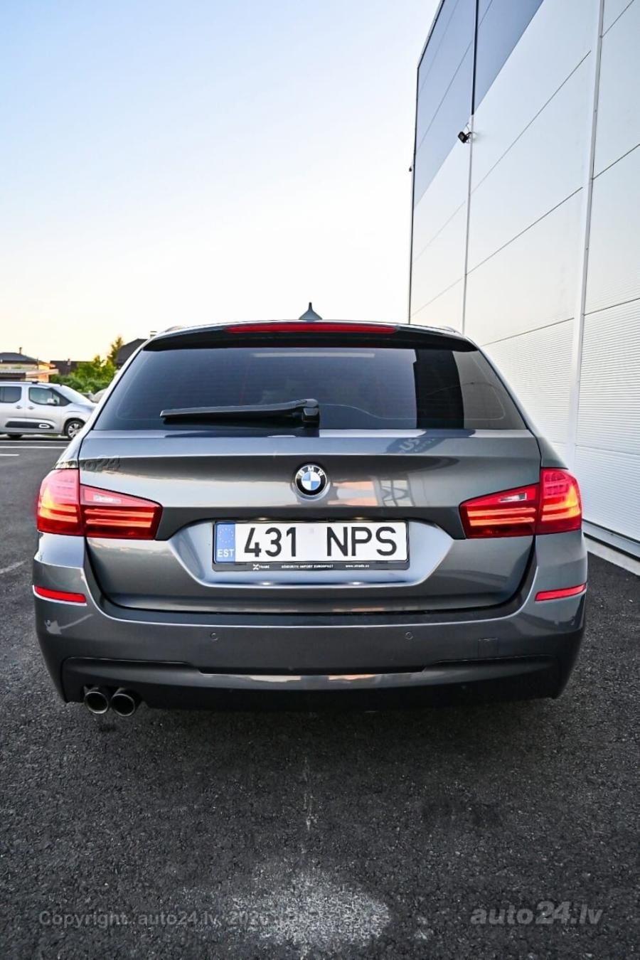 Pelēks BMW 5 Series 2015 Tallina, ar dzinēja tilpumu 3.00 L un nobraukumu 304 tūkst. km par 13890 €, foto 5 vietnē AUTOMOTO.COM.LV
