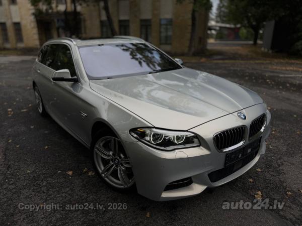 Grey BMW 5 Series 2015 in Polva, with an engine capacity of 3.00 L and mileage of 307 thousand km for 13700 €, photo 1 on AUTOMOTO.COM.LV