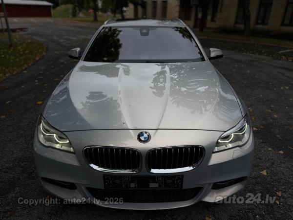Grey BMW 5 Series 2015 in Polva, with an engine capacity of 3.00 L and mileage of 307 thousand km for 13700 €, photo 5 on AUTOMOTO.COM.LV