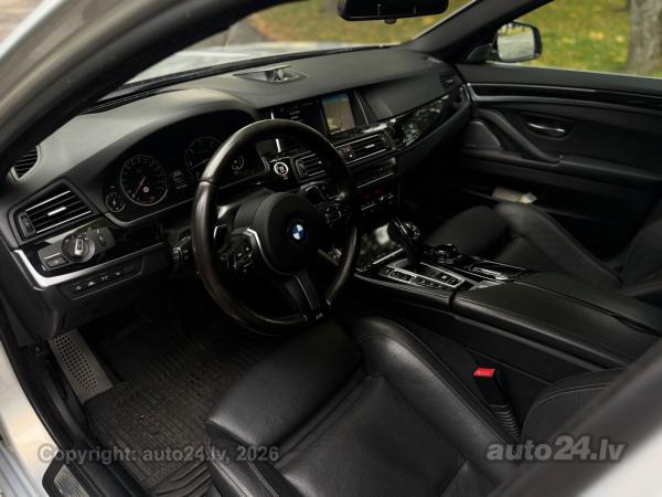 Grey BMW 5 Series 2015 in Polva, with an engine capacity of 3.00 L and mileage of 307 thousand km for 13700 €, photo 11 on AUTOMOTO.COM.LV