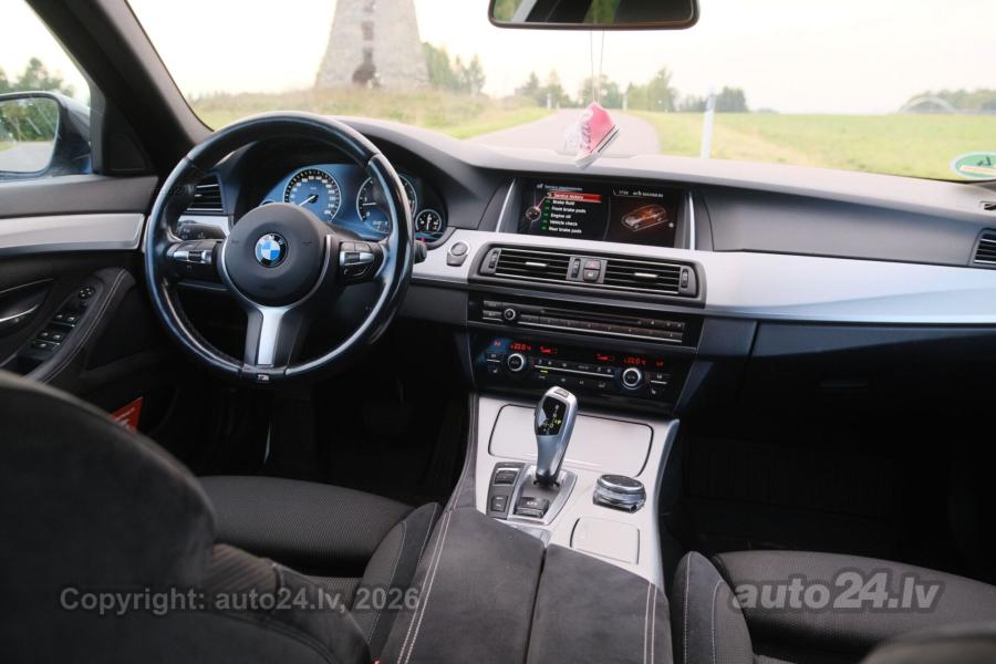 Grey BMW 5 Series 2015 in Tallinn, with an engine capacity of 3.00 L and mileage of 280 thousand km for 13900 €, photo 12 on AUTOMOTO.COM.LV