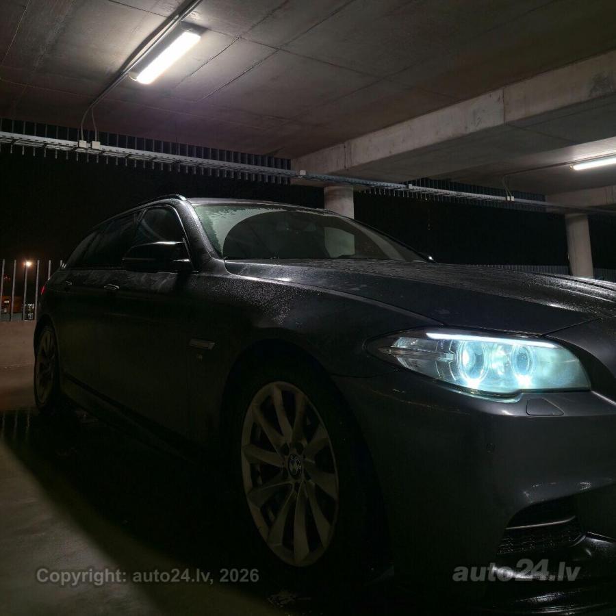 Grey BMW 5 Series 2016 in Tallinn, with an engine capacity of 2.00 L and mileage of 240 thousand km for 16900 €, photo 8 on AUTOMOTO.COM.LV