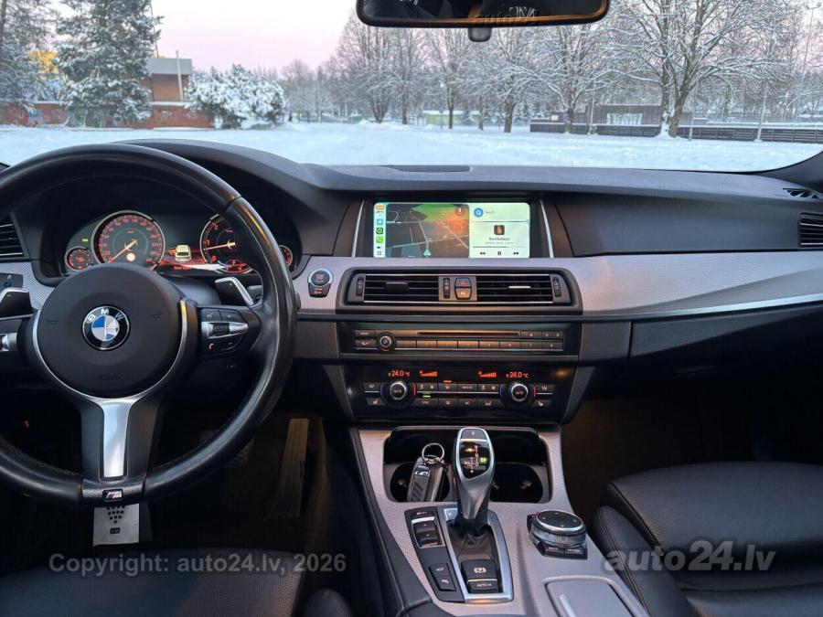 Pelēks BMW 5 Series 2016 Tallina, ar dzinēja tilpumu 3.00 L un nobraukumu 247 tūkst. km par 16500 €, foto 12 vietnē AUTOMOTO.COM.LV