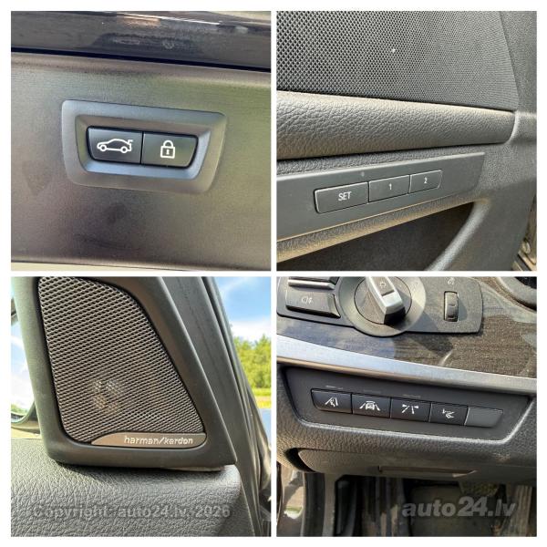 Grey BMW 5 Series 2016 in Narva, with an engine capacity of 3.00 L and mileage of 246 thousand km for 16000 €, photo 10 on AUTOMOTO.COM.LV