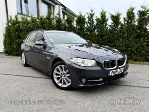 Grey BMW 5 Series 2016 in Tallinn, with an engine capacity of 3.00 L and mileage of 214 thousand km for 13750 €, photo  on AUTOMOTO.COM.LV