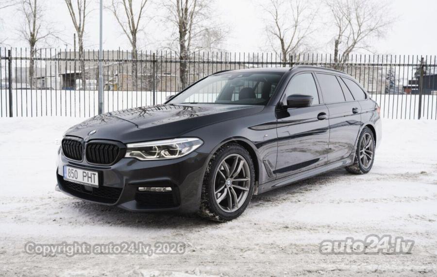 Grey BMW 5 Series 2017 in Tartu, with an engine capacity of 2.00 L and mileage of 220 thousand km for 20900 €, photo 3 on AUTOMOTO.COM.LV