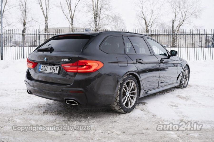 Grey BMW 5 Series 2017 in Tartu, with an engine capacity of 2.00 L and mileage of 220 thousand km for 20900 €, photo 6 on AUTOMOTO.COM.LV