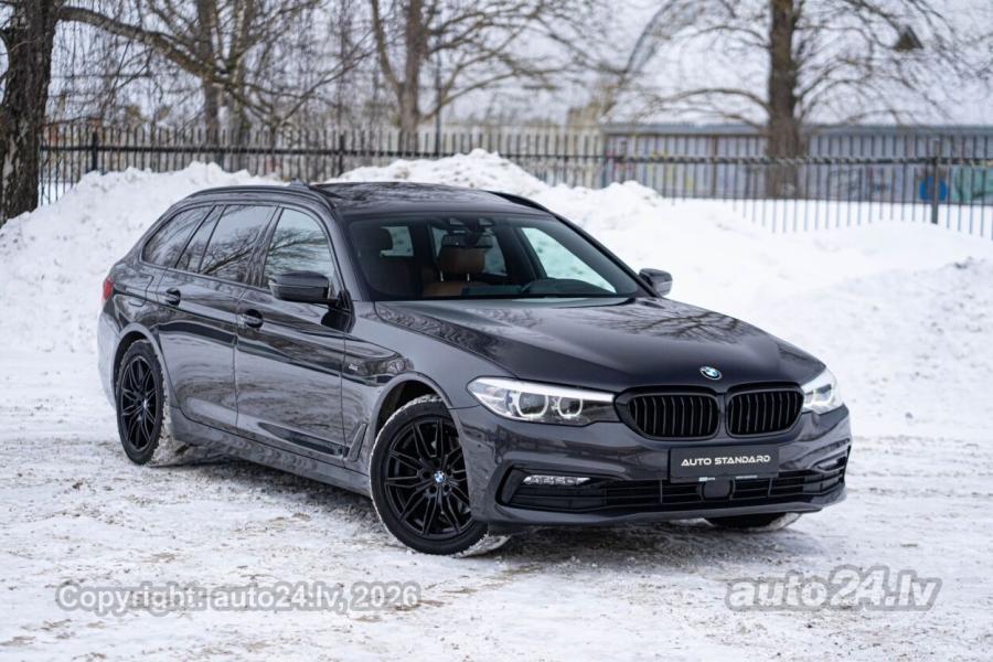 Grey BMW 5 Series 2017 in Tartu, with an engine capacity of 2.00 L and mileage of 234 thousand km for 17800 €, photo 1 on AUTOMOTO.COM.LV