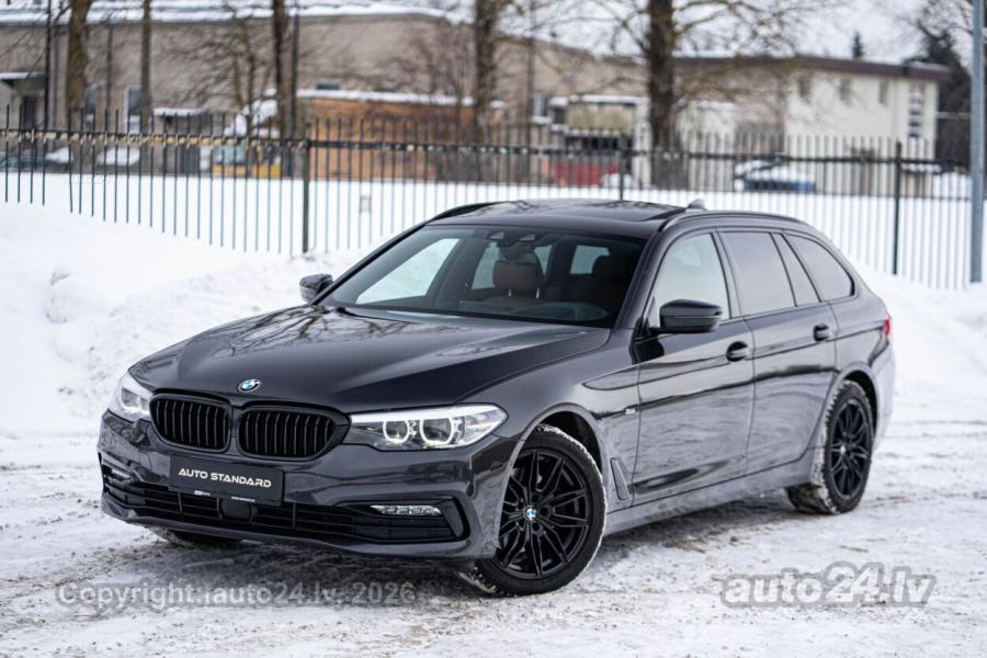 Grey BMW 5 Series 2017 in Tartu, with an engine capacity of 2.00 L and mileage of 234 thousand km for 17800 €, photo 4 on AUTOMOTO.COM.LV