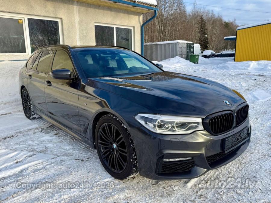 Grey BMW 5 Series 2017 in Tallinn, with an engine capacity of 3.00 L and mileage of 167 thousand km for 25900 €, photo 4 on AUTOMOTO.COM.LV