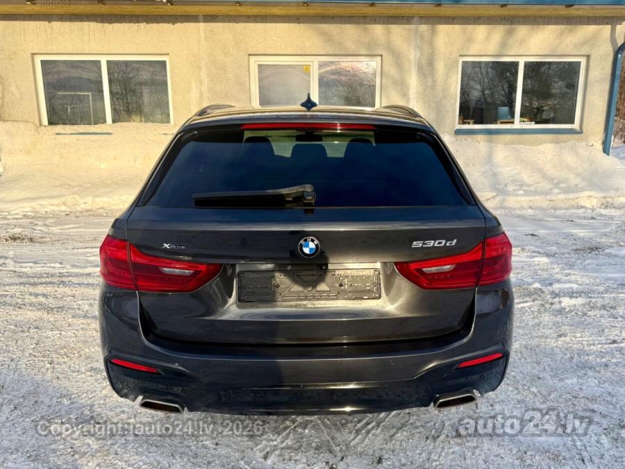 Grey BMW 5 Series 2017 in Tallinn, with an engine capacity of 3.00 L and mileage of 167 thousand km for 25900 €, photo 8 on AUTOMOTO.COM.LV