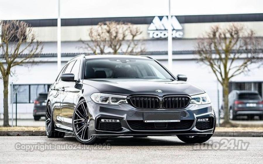 Grey BMW 5 Series 2017 in Tartu, with an engine capacity of 3.00 L and mileage of 192 thousand km for 26490 €, photo 1 on AUTOMOTO.COM.LV