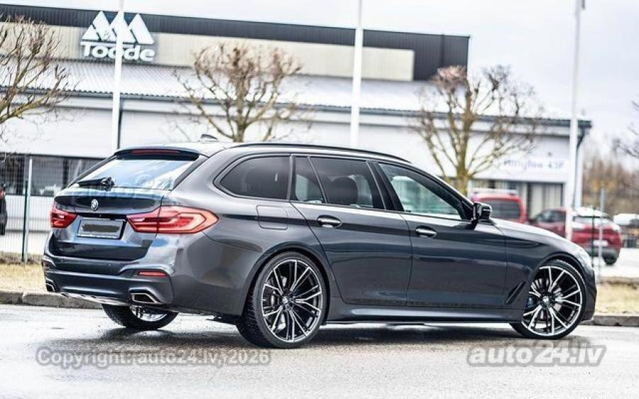 Grey BMW 5 Series 2017 in Tartu, with an engine capacity of 3.00 L and mileage of 192 thousand km for 26490 €, photo 3 on AUTOMOTO.COM.LV