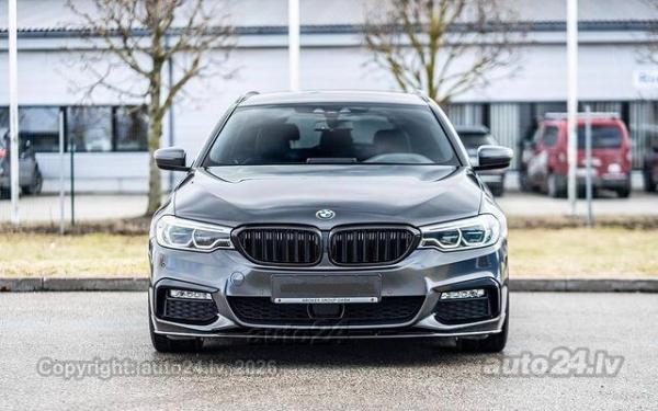 Grey BMW 5 Series 2017 in Tartu, with an engine capacity of 3.00 L and mileage of 192 thousand km for 26490 €, photo 4 on AUTOMOTO.COM.LV