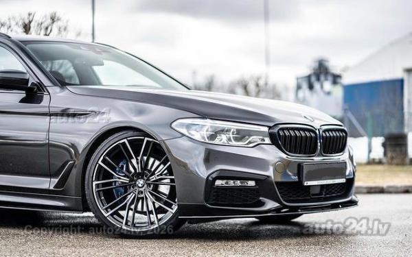 Grey BMW 5 Series 2017 in Tartu, with an engine capacity of 3.00 L and mileage of 192 thousand km for 26490 €, photo 5 on AUTOMOTO.COM.LV