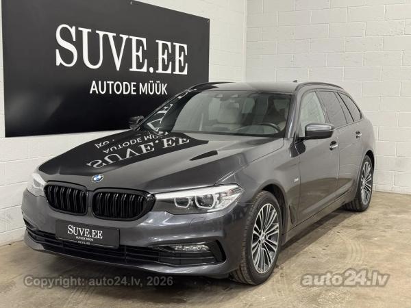 Grey BMW 5 Series 2017 in Tallinn, with an engine capacity of 2.00 L and mileage of 237 thousand km for 17995 €, photo 1 on AUTOMOTO.COM.LV