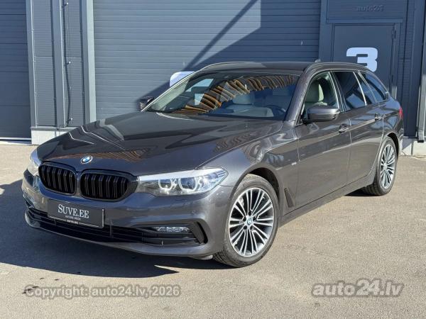 Grey BMW 5 Series 2017 in Tallinn, with an engine capacity of 2.00 L and mileage of 237 thousand km for 17995 €, photo 2 on AUTOMOTO.COM.LV