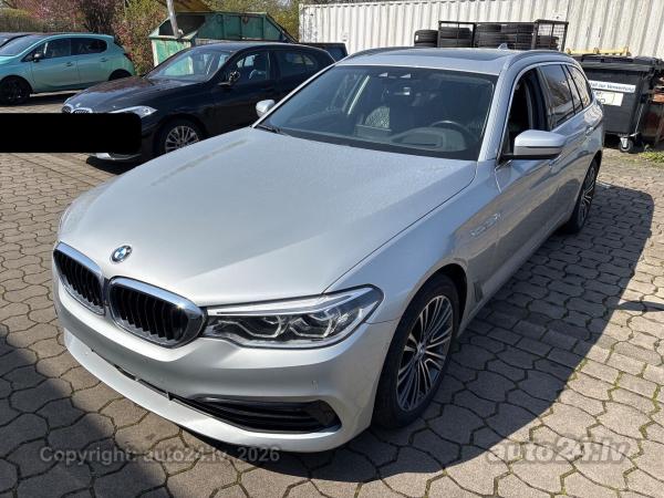 Grey BMW 5 Series 2017 in Parnu, with an engine capacity of 2.00 L and mileage of 162 thousand km for 21890 €, photo 1 on AUTOMOTO.COM.LV