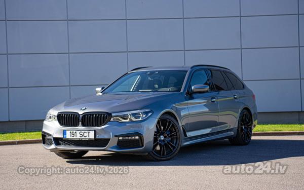 Pelēks BMW 5 Series 2017 Tallina, ar dzinēja tilpumu 3.00 L un nobraukumu 162 tūkst. km par 24900 €, foto  vietnē AUTOMOTO.COM.LV