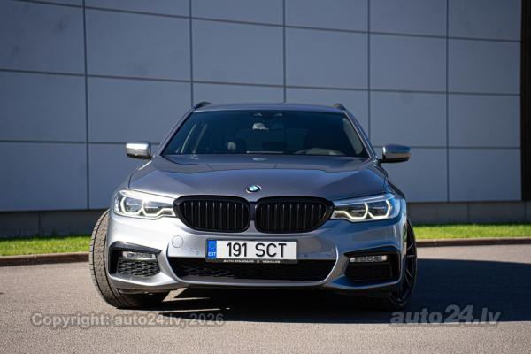 Grey BMW 5 Series 2017 in Tallinn, with an engine capacity of 3.00 L and mileage of 162 thousand km for 24900 €, photo 4 on AUTOMOTO.COM.LV