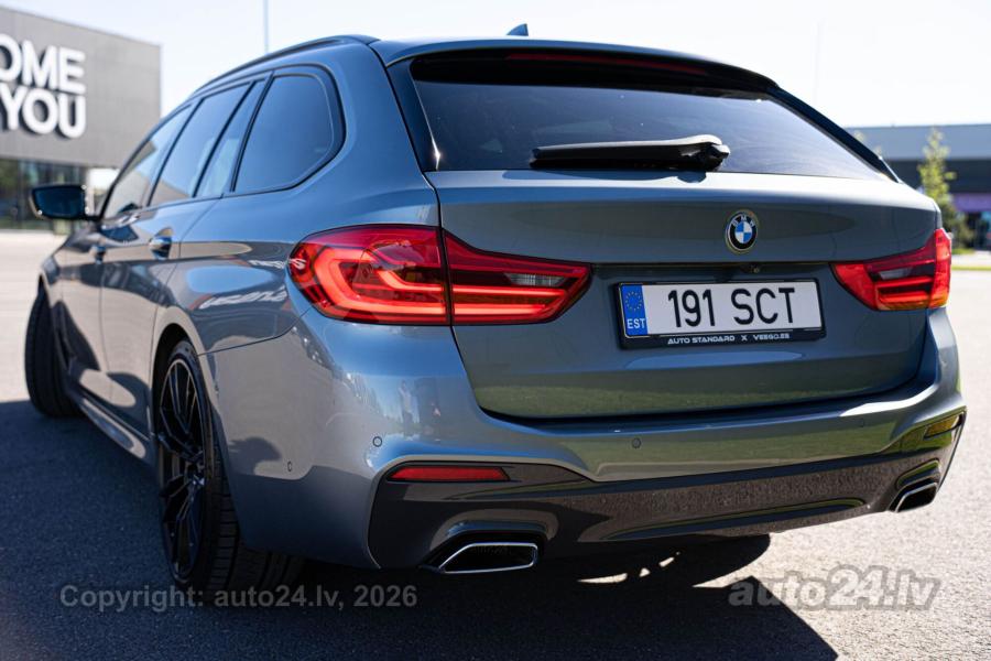 Grey BMW 5 Series 2017 in Tallinn, with an engine capacity of 3.00 L and mileage of 162 thousand km for 24900 €, photo 8 on AUTOMOTO.COM.LV
