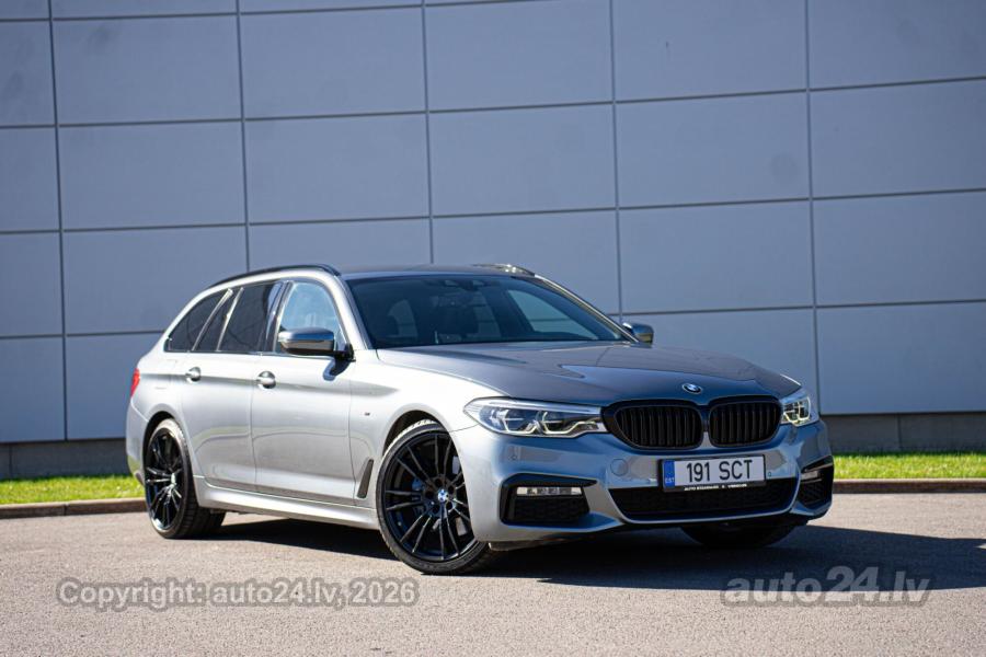 Grey BMW 5 Series 2017 in Tallinn, with an engine capacity of 3.00 L and mileage of 162 thousand km for 24900 €, photo 9 on AUTOMOTO.COM.LV