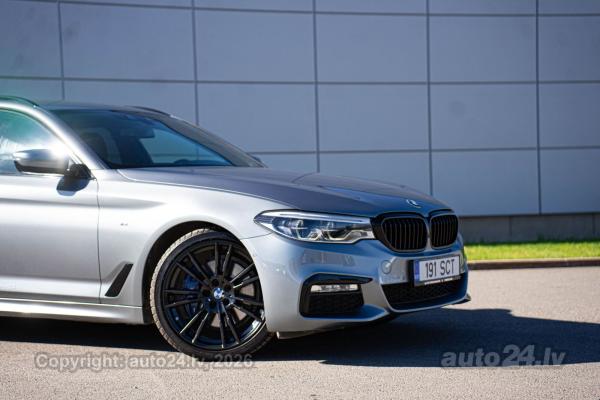 Grey BMW 5 Series 2017 in Tallinn, with an engine capacity of 3.00 L and mileage of 162 thousand km for 24900 €, photo 9 on AUTOMOTO.COM.LV