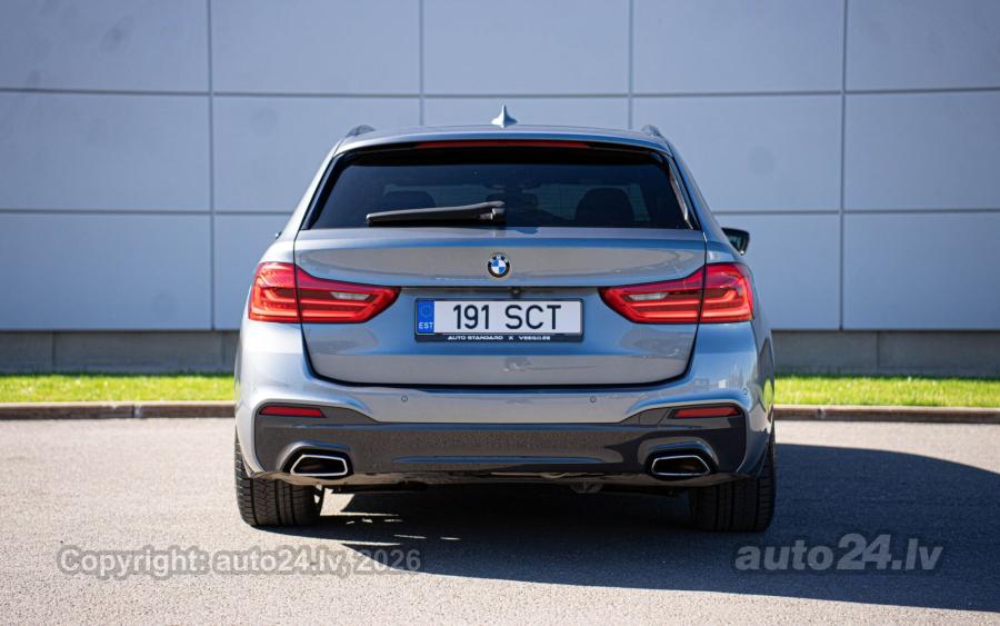 Grey BMW 5 Series 2017 in Tallinn, with an engine capacity of 3.00 L and mileage of 162 thousand km for 24900 €, photo 15 on AUTOMOTO.COM.LV
