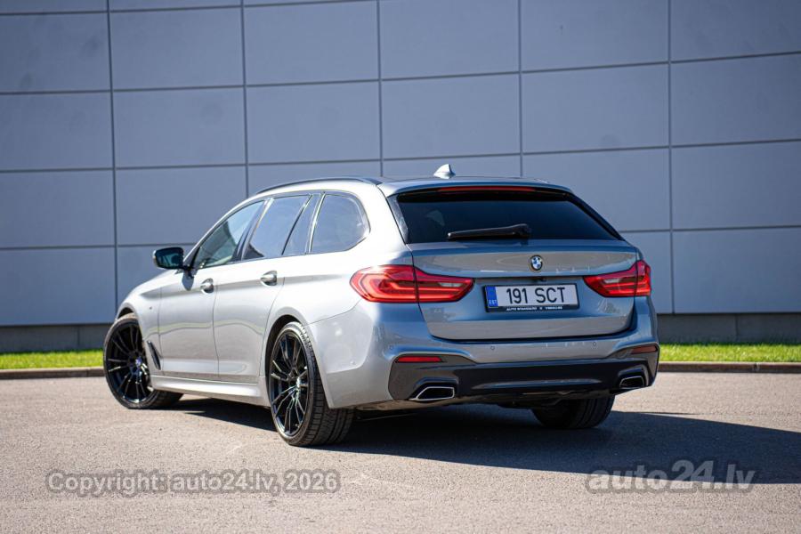 Grey BMW 5 Series 2017 in Tallinn, with an engine capacity of 3.00 L and mileage of 162 thousand km for 24900 €, photo 16 on AUTOMOTO.COM.LV