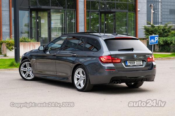 Grey BMW 5 Series 2017 in Tartu, with an engine capacity of 2.00 L and mileage of 207 thousand km for 13850 €, photo 6 on AUTOMOTO.COM.LV