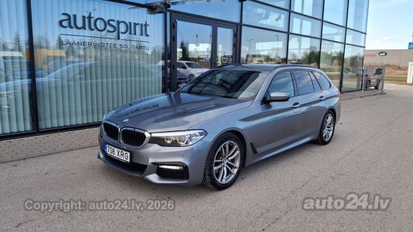 Grey BMW 5 Series 2017 in Tartu, with an engine capacity of 2.00 L and mileage of 17 thousand km for 17990 €, photo 1 on AUTOMOTO.COM.LV