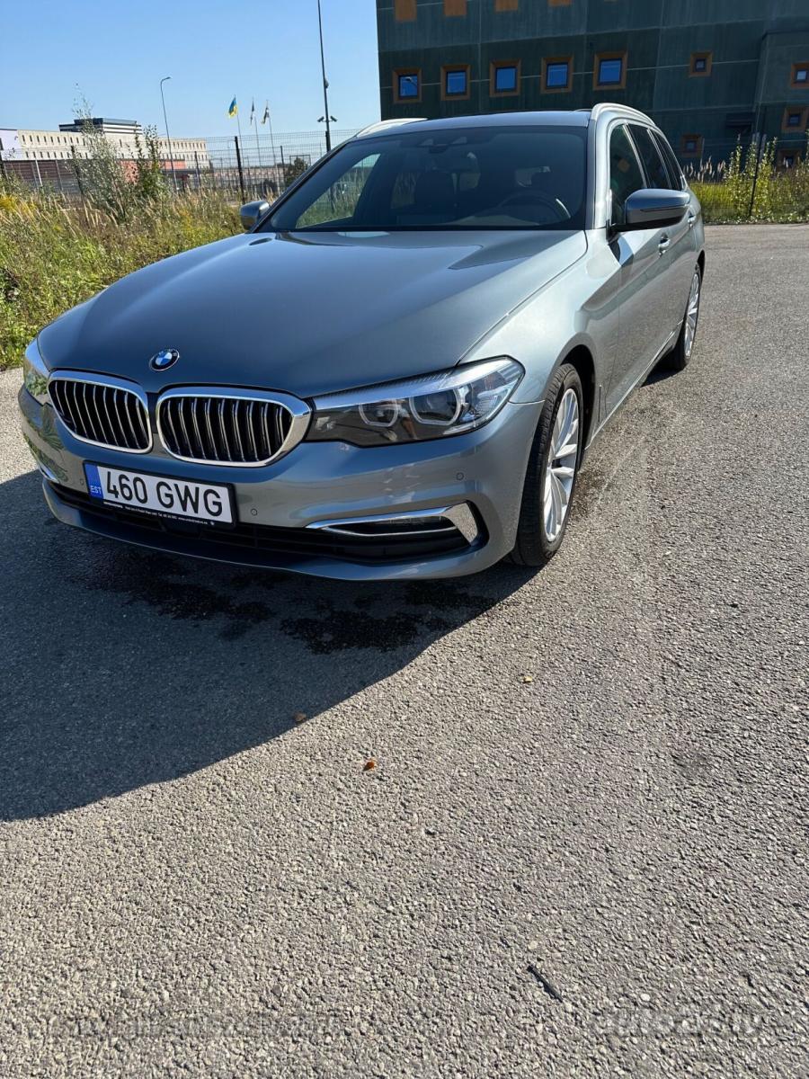 Grey BMW 5 Series 2018 in Tallinn, with an engine capacity of 3.00 L and mileage of 185 thousand km for 27900 €, photo 16 on AUTOMOTO.COM.LV