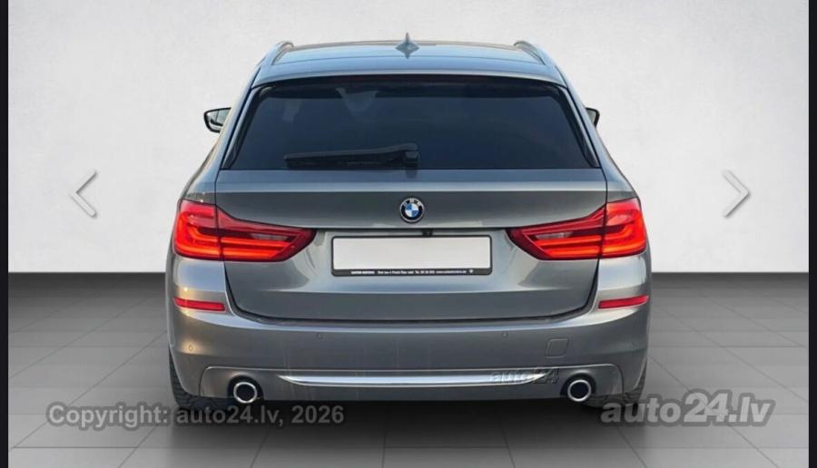 Pelēks BMW 5 Series 2018 Tallina, ar dzinēja tilpumu 3.00 L un nobraukumu 185 tūkst. km par 28900 €, foto 4 vietnē AUTOMOTO.COM.LV