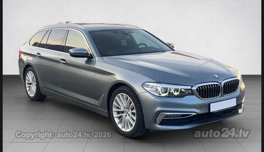 Pelēks BMW 5 Series 2018 Tallina, ar dzinēja tilpumu 3.00 L un nobraukumu 185 tūkst. km par 28900 €, foto 7 vietnē AUTOMOTO.COM.LV