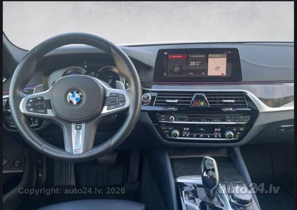 Grey BMW 5 Series 2018 in Tallinn, with an engine capacity of 3.00 L and mileage of 185 thousand km for 28900 €, photo 9 on AUTOMOTO.COM.LV