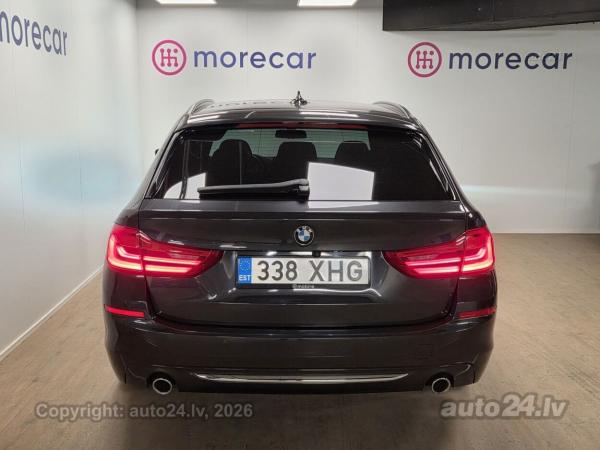 Grey BMW 5 Series 2018 in Tallinn, with an engine capacity of 3.00 L and mileage of 176 thousand km for 19900 €, photo 5 on AUTOMOTO.COM.LV