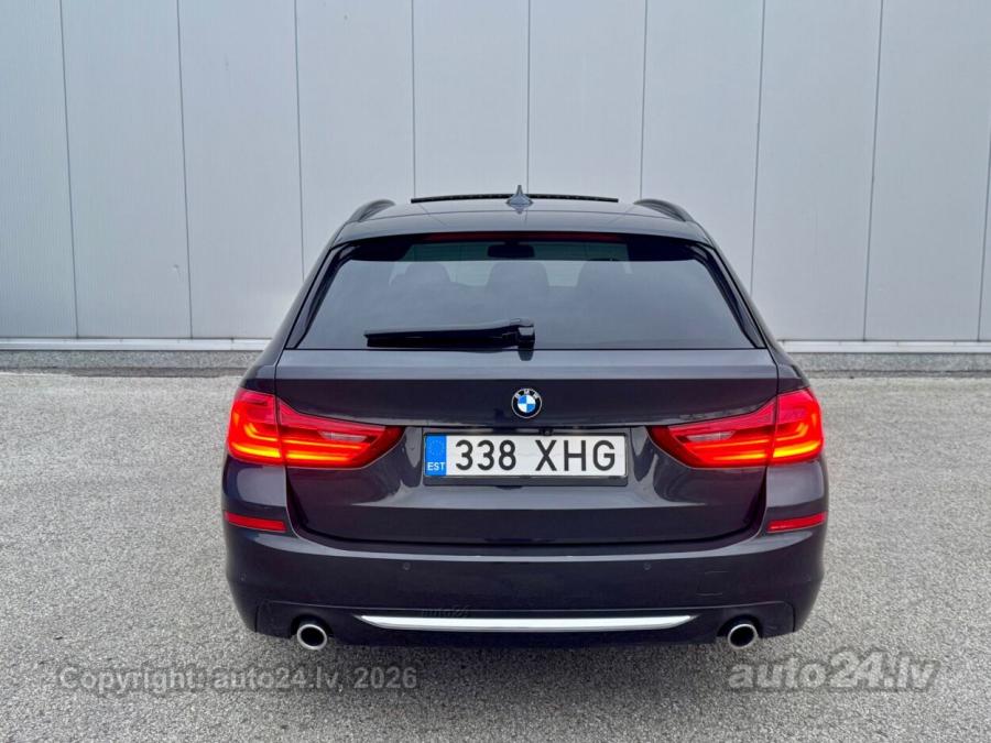 Grey BMW 5 Series 2018 in Tartu, with an engine capacity of 3.00 L and mileage of 176 thousand km for 22700 €, photo 5 on AUTOMOTO.COM.LV