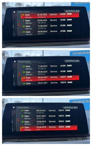 Grey BMW 5 Series 2018 in Tartu, with an engine capacity of 3.00 L and mileage of 176 thousand km for 22700 €, photo 25 on AUTOMOTO.COM.LV