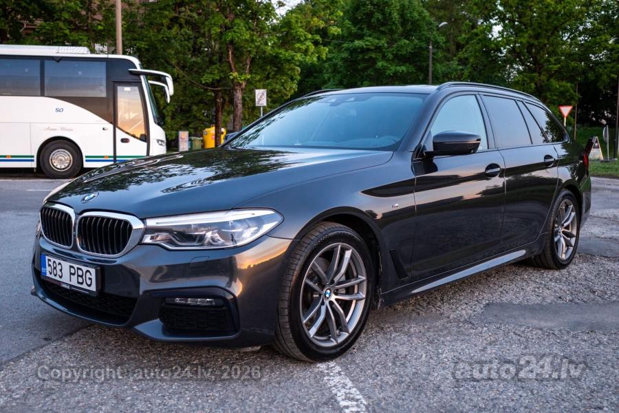 Pelēks BMW 5 Series 2018 Pērnava, ar dzinēja tilpumu 2.00 L un nobraukumu 166 tūkst. km par 24900 €, foto 1 vietnē AUTOMOTO.COM.LV