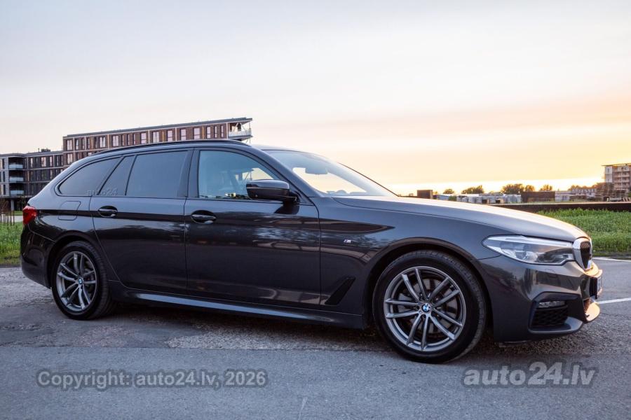 Pelēks BMW 5 Series 2018 Pērnava, ar dzinēja tilpumu 2.00 L un nobraukumu 166 tūkst. km par 24900 €, foto 3 vietnē AUTOMOTO.COM.LV